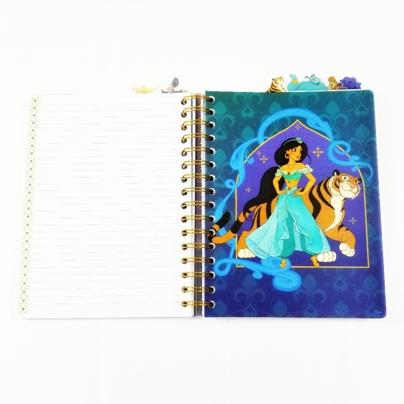 Disney | Office | New Disneys Aladdin Spiral Tabbed Journal E7 | Poshmark